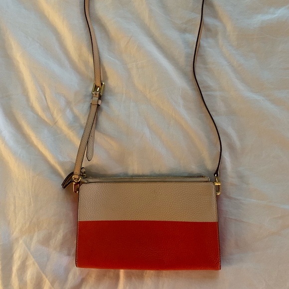 Tory Burch | Bags | Tory Burch Two Tones Perry Colorblock Shoulder Bag ...